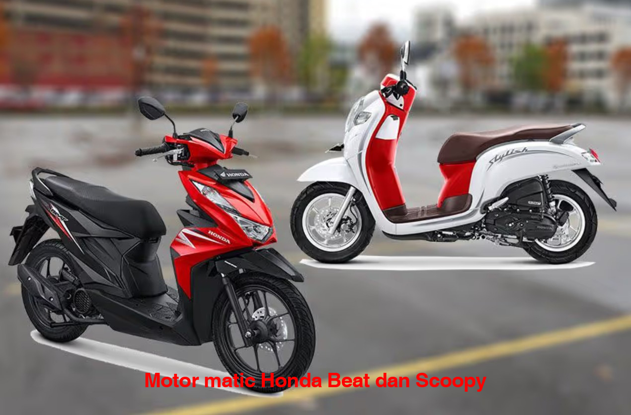 Inilah Kelebihan dan Kekurangan Motor Matic Honda Beat dan Scoopy 2025