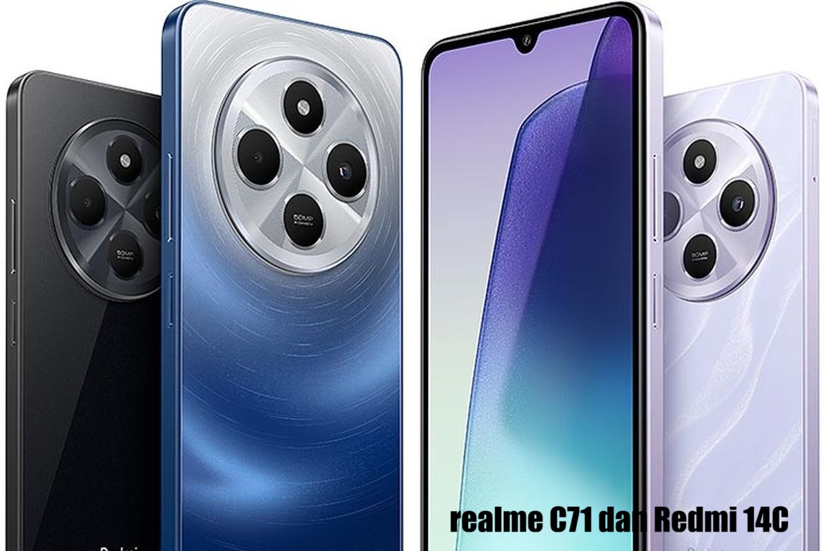 Persaingan Panas Handphone Entry Level realme C71 dan Redmi 14C, Pilih ...