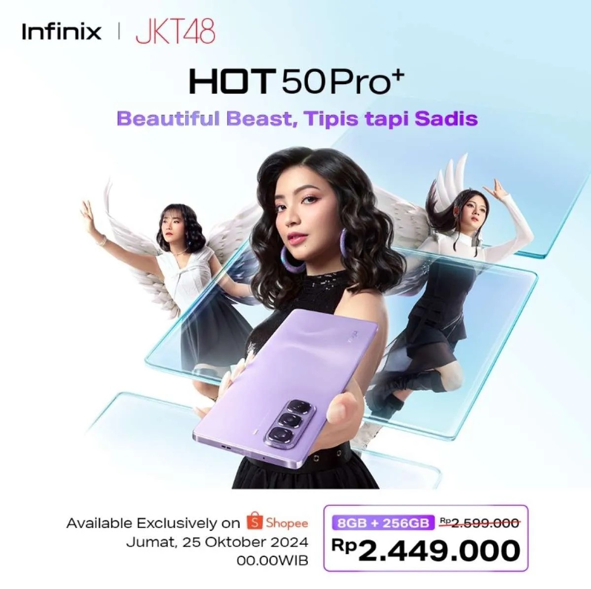 Infinix Hot 50 Pro: Layar Super Cerah, Performa Kencang, dan Ketahanan ...