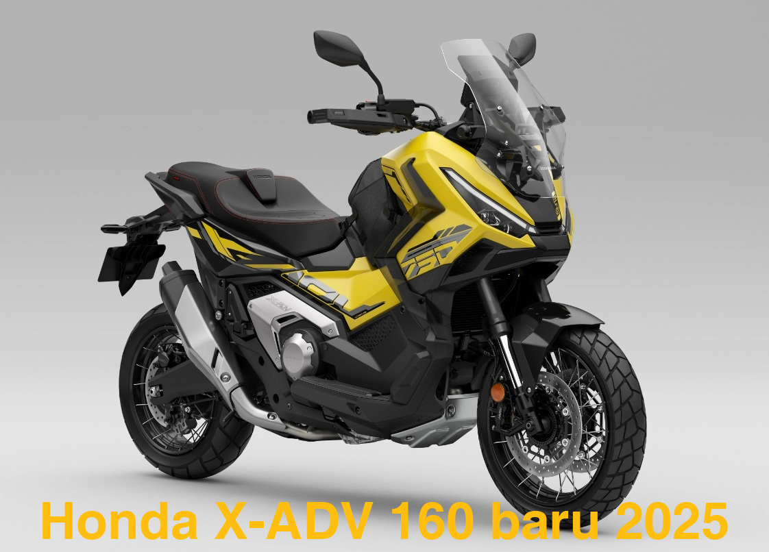 Honda X-ADV 160 Baru 2025, Motor Sport Penjelajah Offroad di Jalan Setapak