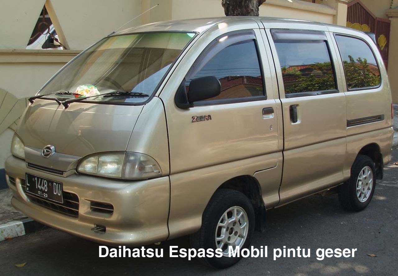 Daihatsu Espass Terkesan Mewah, Miliki Pintu Geser Seperti APV
