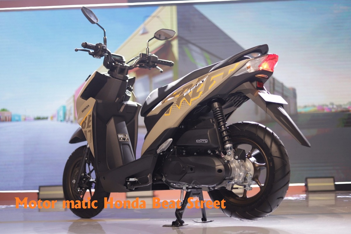 Honda Beat Street Motor Matic Fungsional Bergaya Urban Adventure, Cocok ...