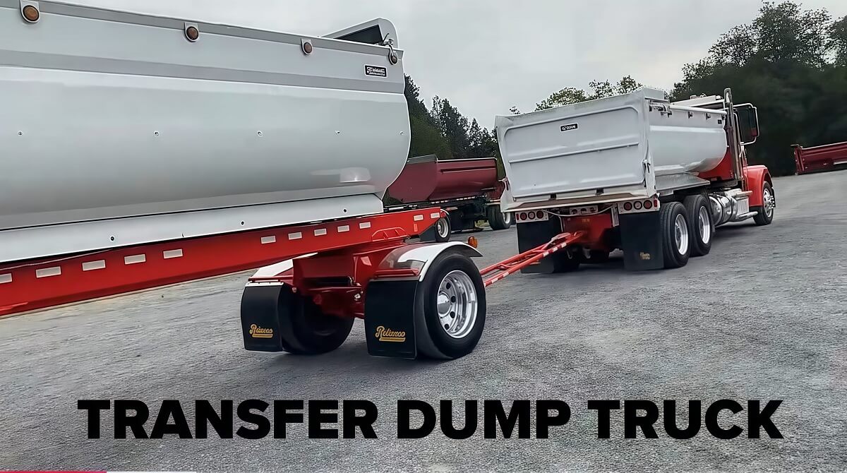 Kendaraan Jenis Transfer Dump Truck Atau Trailer, Cocok untuk Angkut ...