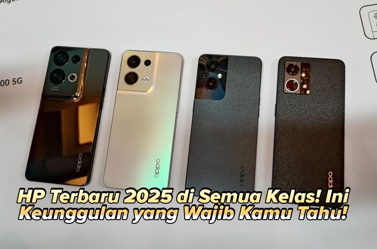 Simak HP Terbaru 2025 di Berbagai Kelas, Miliki Masing-masing Keunggulan