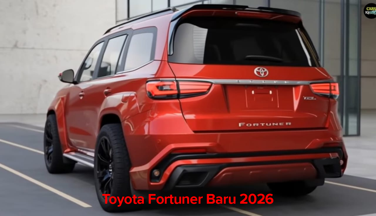 Toyota Fortuner Baru 2026, SUV Tangguh, Warna Merah Makin Melawan di ...